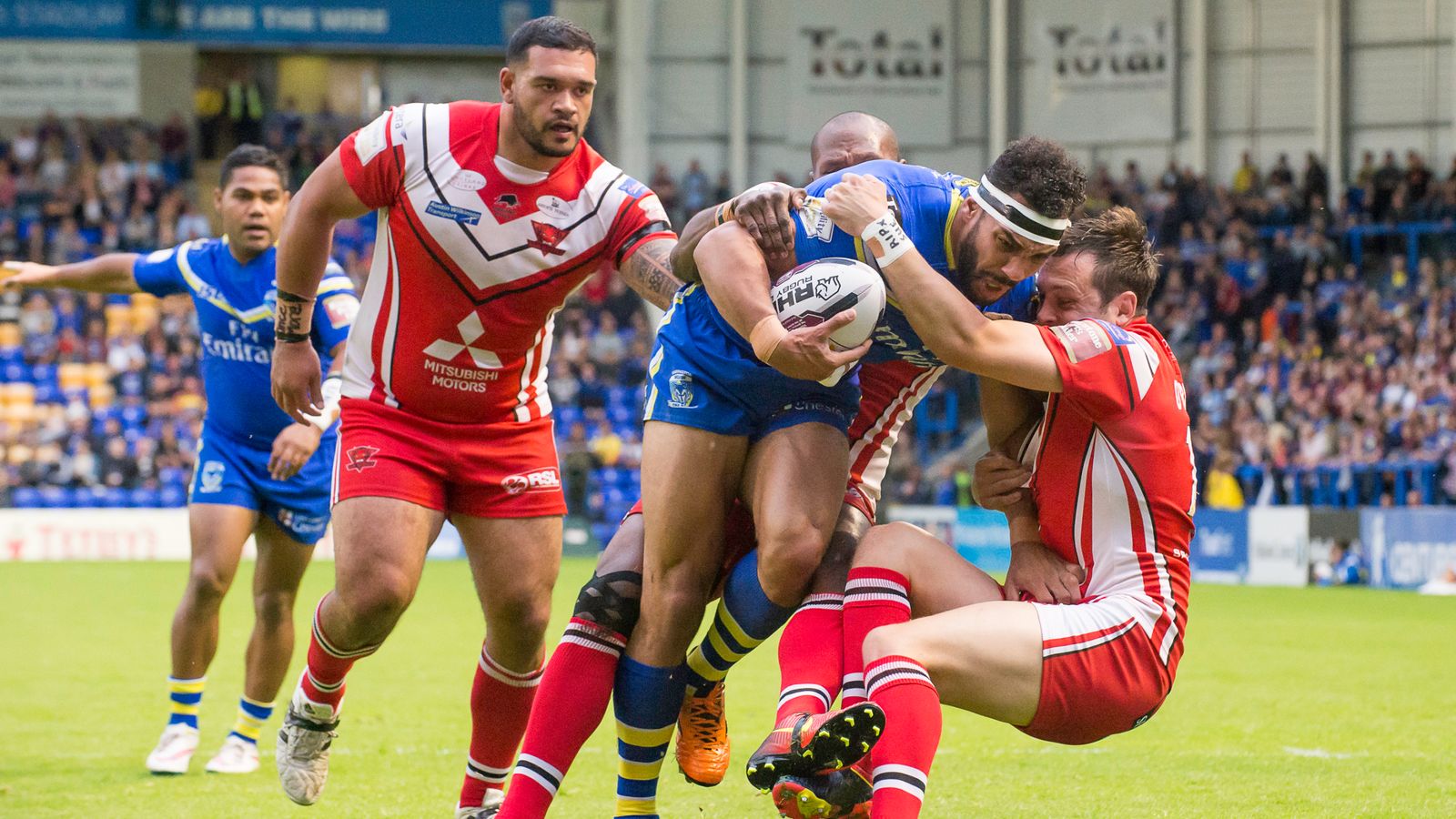 WATCH: Barrie and Terry's biggest Super League hits | Rugby League News ...