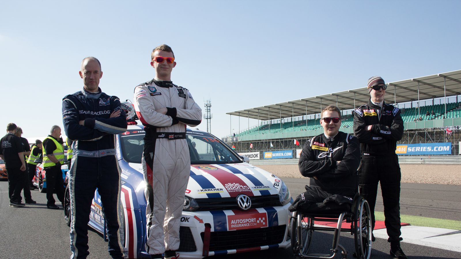 Team BRIT: How motorsport is inspiring injured troops | F1 News | Sky ...