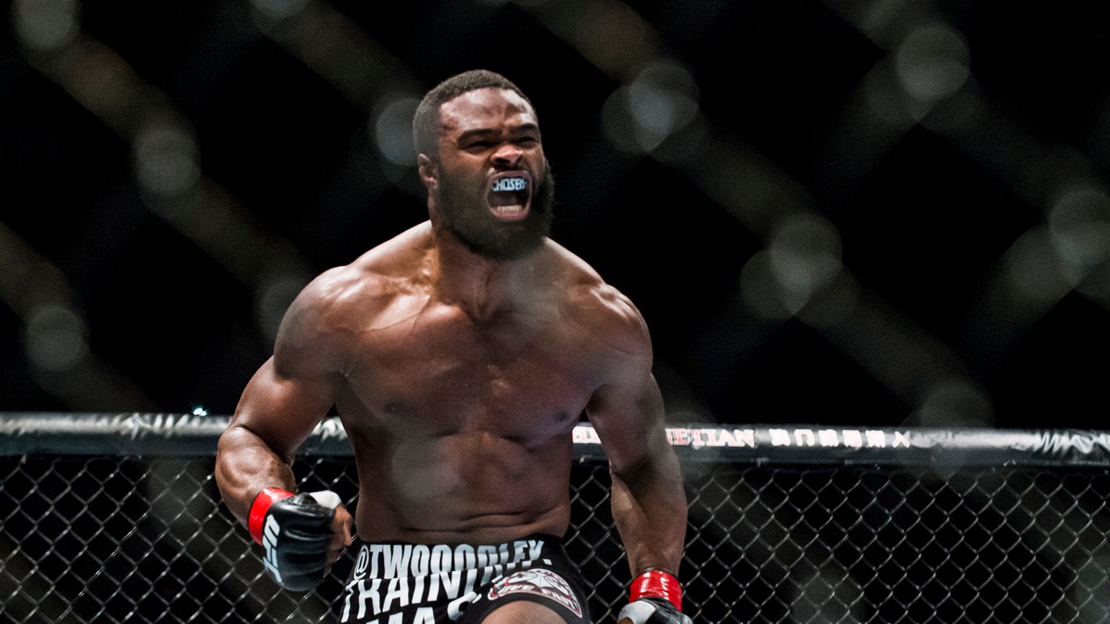 UFC 201: Tyron Woodley knocks out Robbie Lawler to win welterweight ...