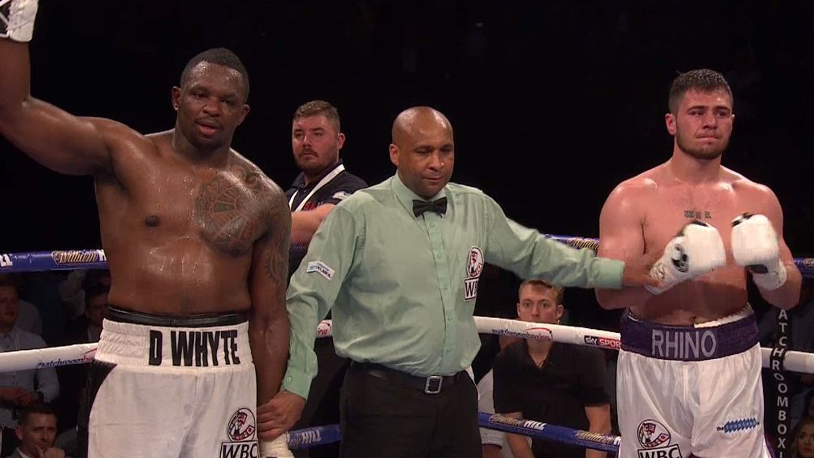 Dillian Whyte beats David Allen to WBC International heavyweight title ...