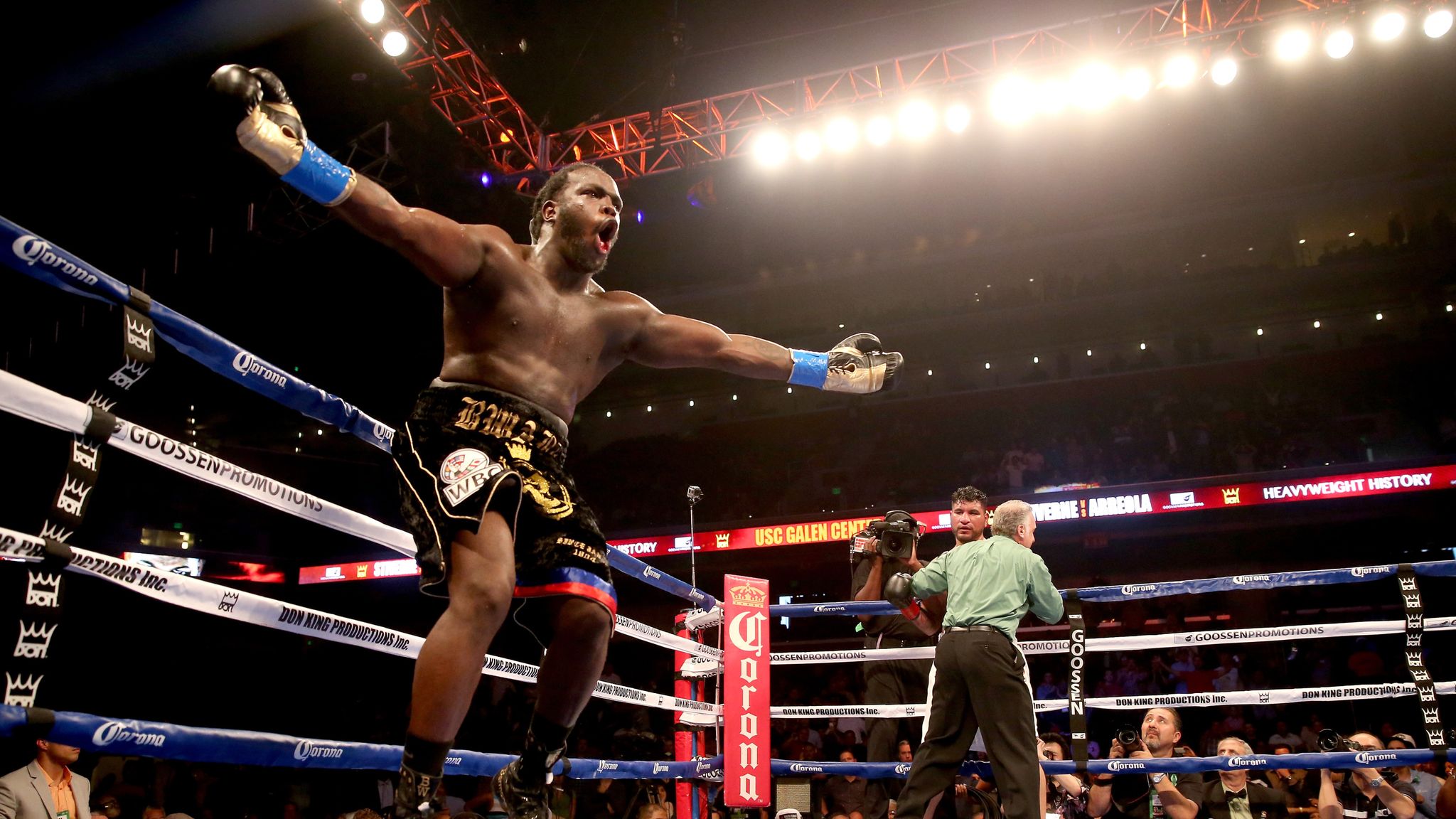 Dillian Whyte could face former world champion Bermane Stiverne ...