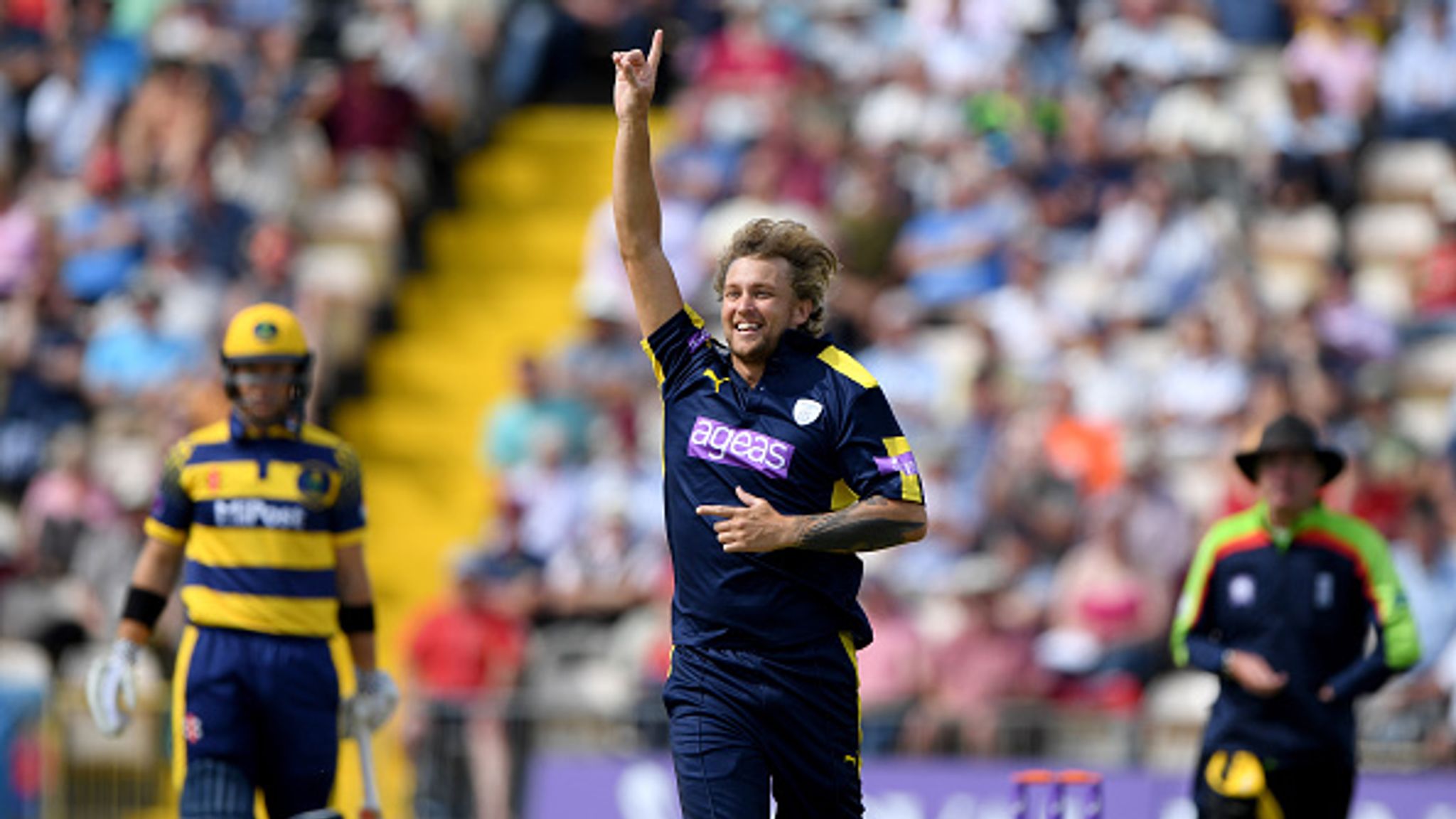 Gareth Berg signs new one-year deal with Hampshire | Cricket News | Sky ...