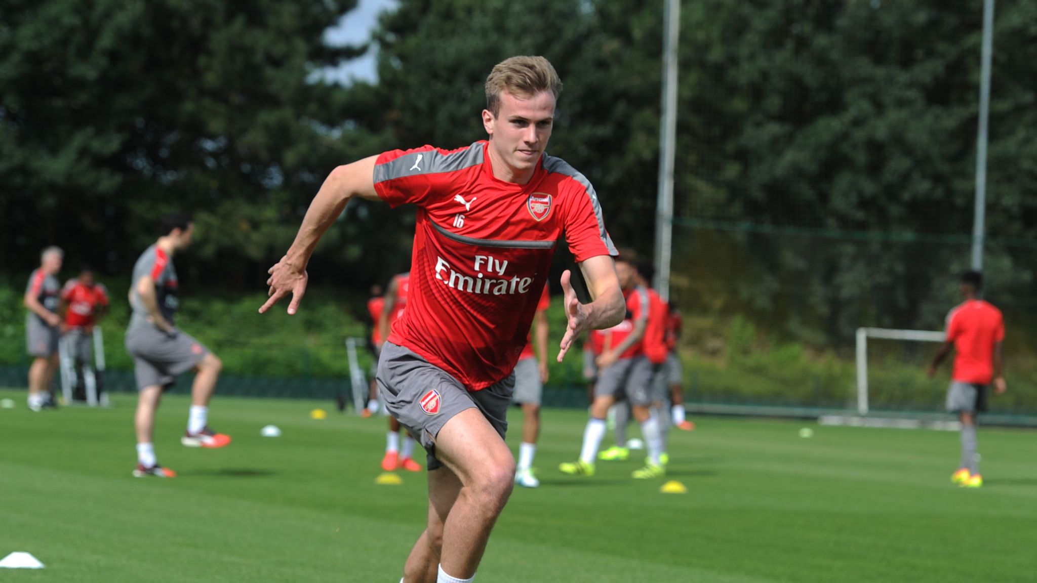 Rob Holding: Arsenal debut was great experience | Football News | Sky ...