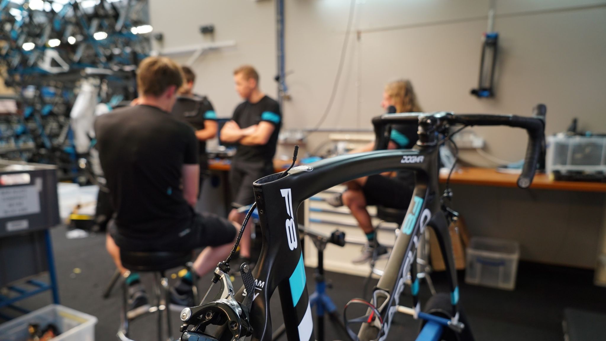 Inside Service Course | Cycling News | Sky Sports