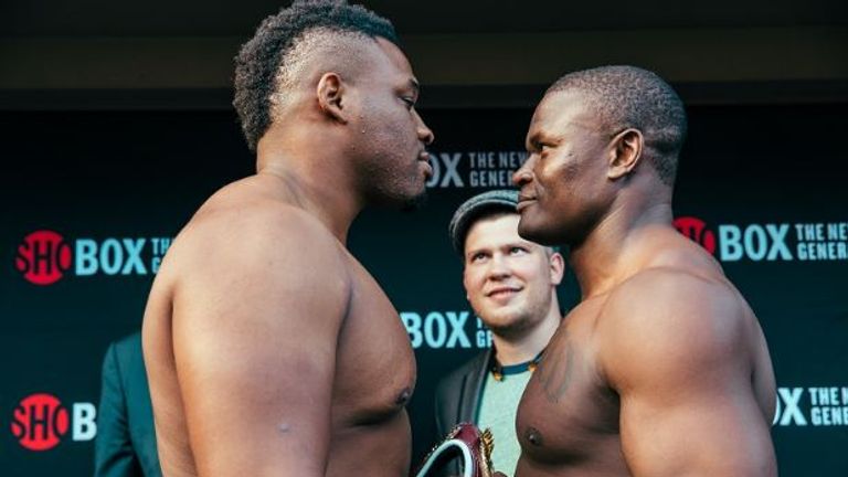 Jarrell Miller weighs in at 303lbs for fight against Johann Duhaupas ...
