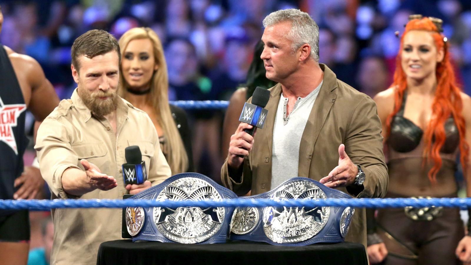 WWE Smackdown: Women's and Tag Team Titles introduced | Snooker News ...