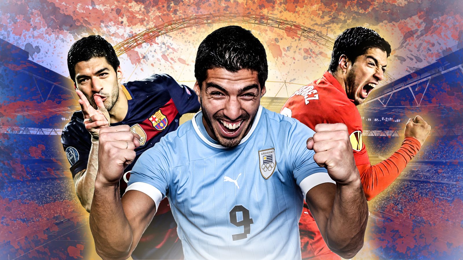 Barcelona striker Luis Suarez's career in numbers on 30th birthday ...