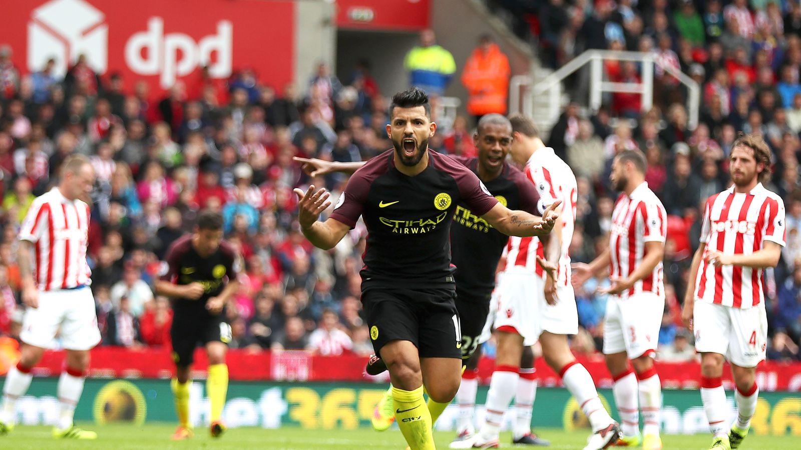 Stoke 1 - 4 Man City - Match Report & Highlights