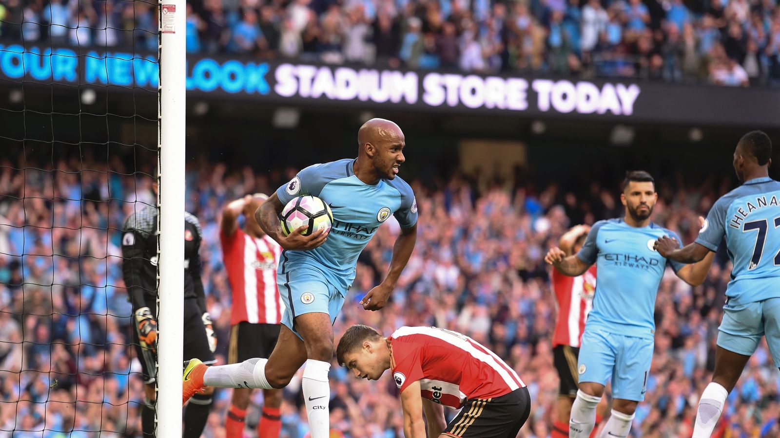 Man City 2 - 1 Sunderland - Match Report & Highlights