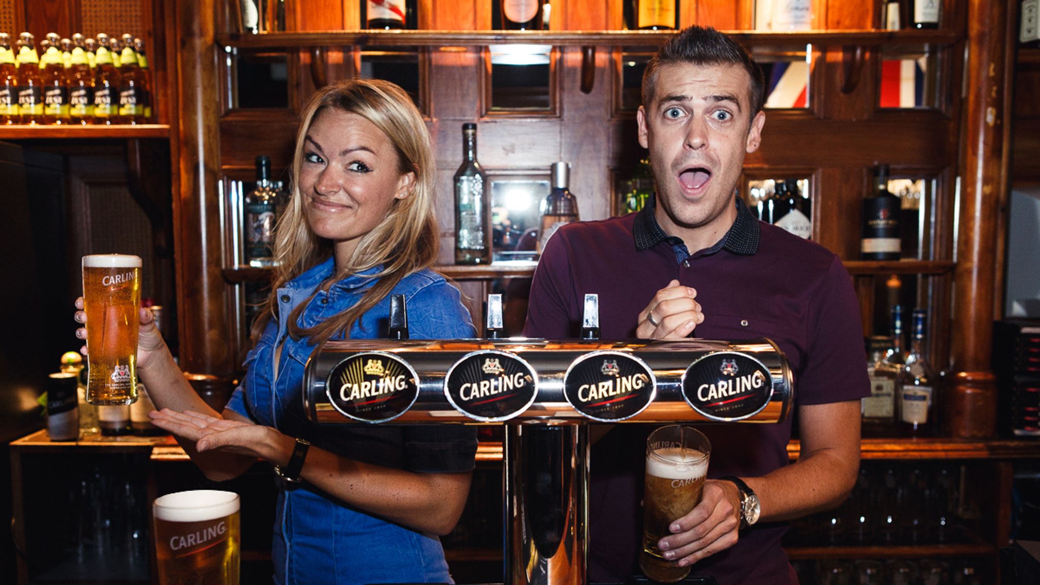 Friday Night Football: Carling In Off The Bar | Football News | Sky Sports