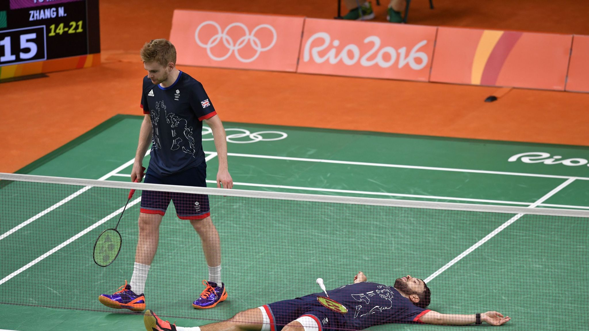 Olympic bronze medal for badminton duo Marcus Ellis and Chris Langridge ...