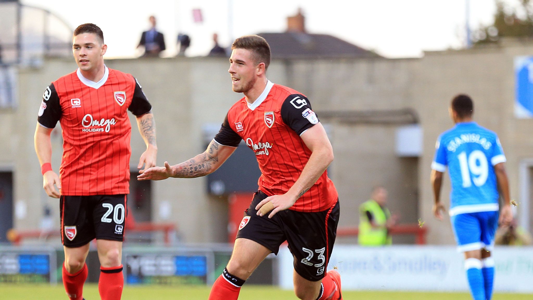 Accrington 2-3 Morecambe: Shrimps rally to stay top | Football News ...