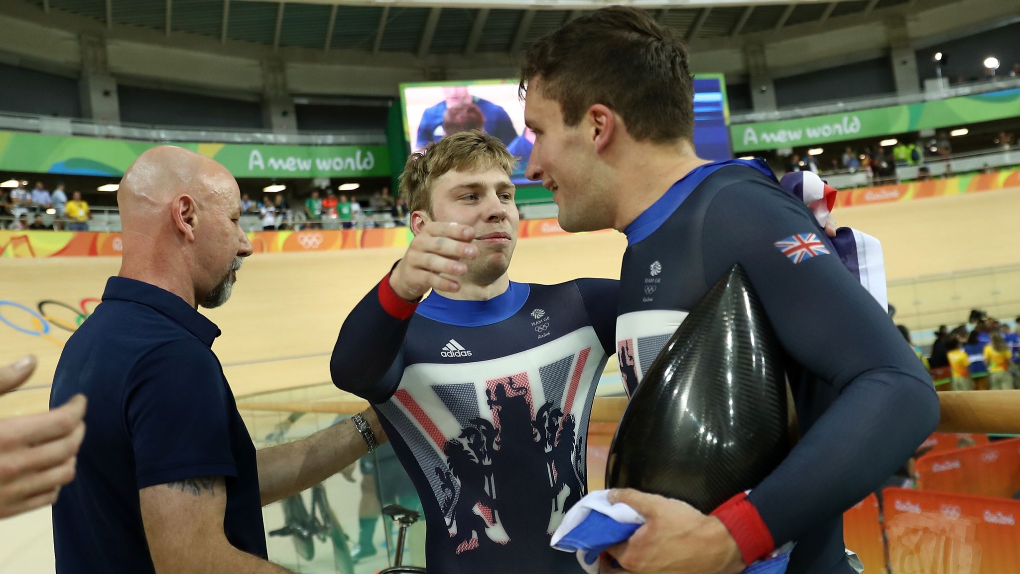 Great Britain's men win Olympic Games team sprint gold | Cycling News ...