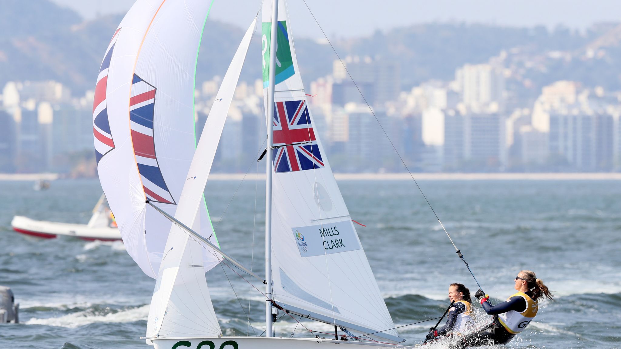 Hannah Mills and Saskia Clark secure Olympic sailing gold in women's ...