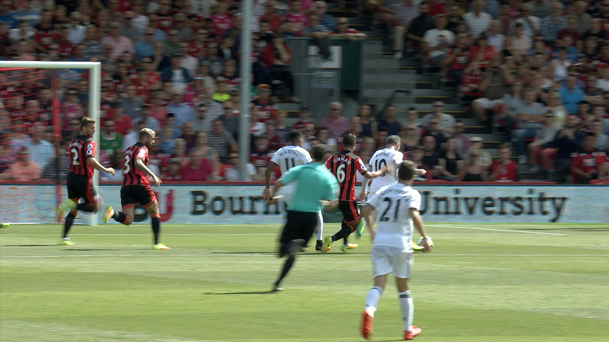 Wayne Rooney didn't dive at Bournemouth, says Dermot Gallagher ...