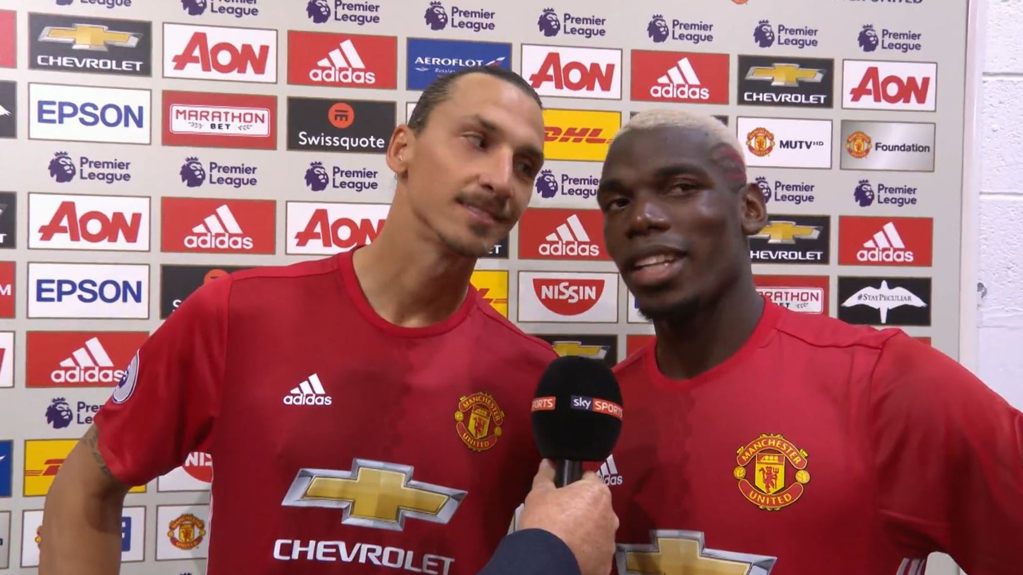 Liverpool v Man Utd: Paul Pogba hails 'big brother' Zlatan Ibrahimovic ...