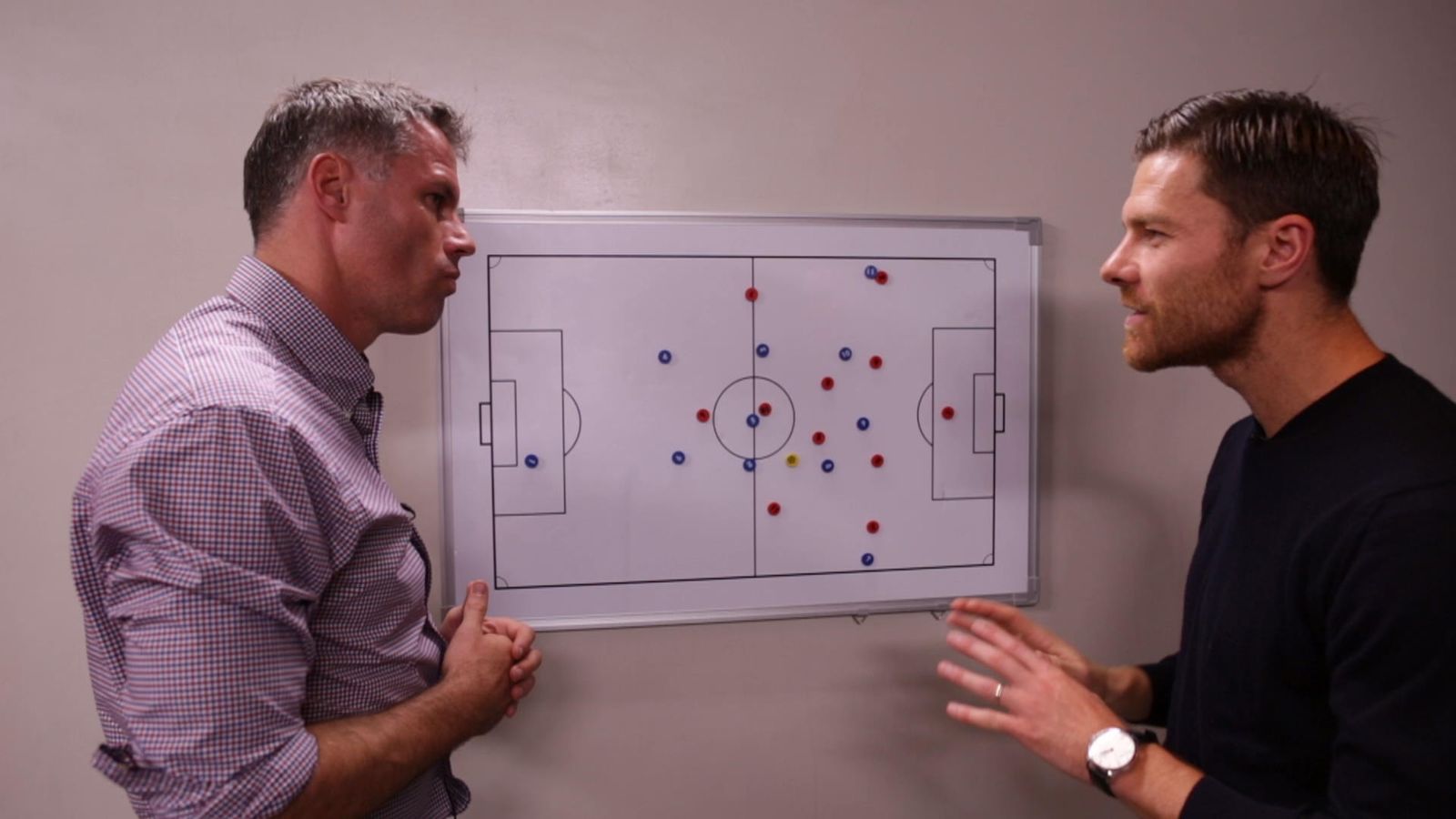 Xabi Alonso runs through Pep Guardiola and Jose Mourinho's tactics ...