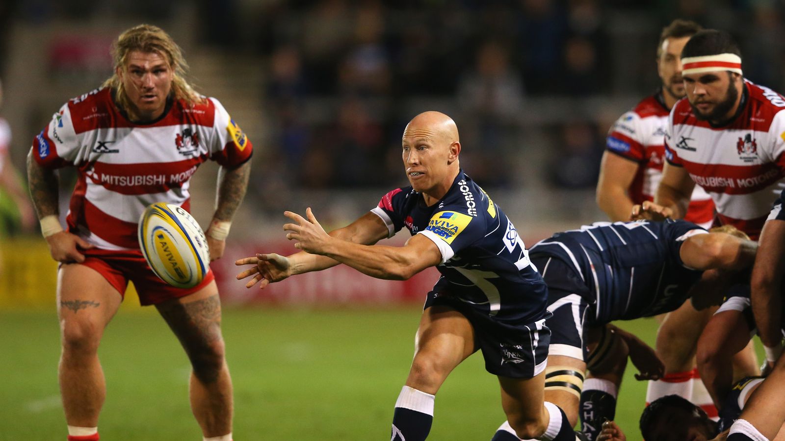 Sale half-back Peter Stringer faces lengthy spell out with bicep injury ...