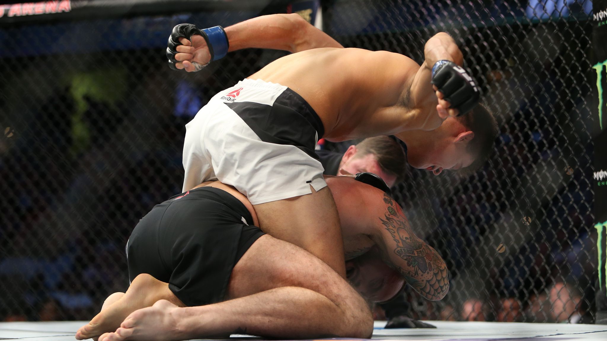 UFC 203: CM Punk defeated by Mickey Gall on debut | WWE News | Sky Sports