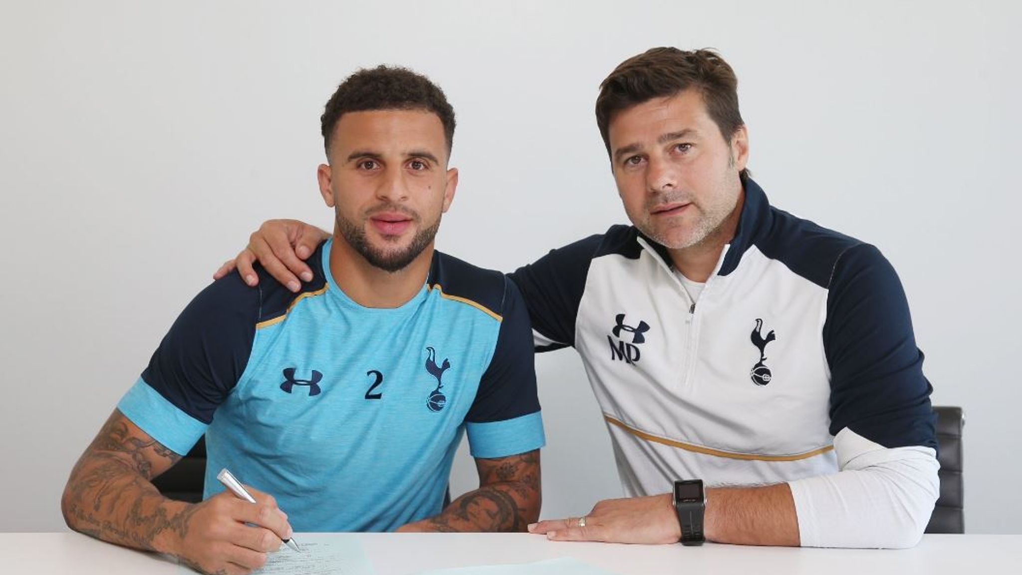 England full-back Kyle Walker has committed his future to Spurs ...