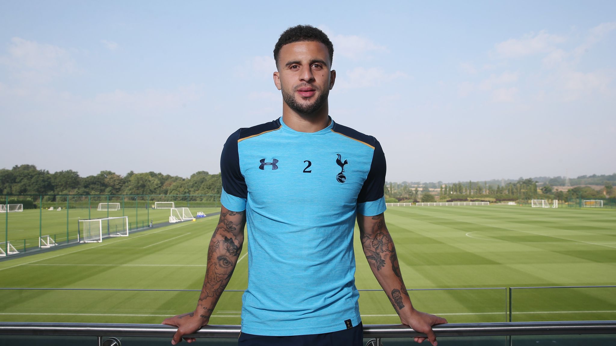 England full-back Kyle Walker has committed his future to Spurs ...