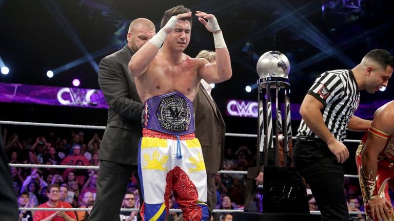 WWE Cruiserweight Classic: TJ Perkins becomes Raw's champion | Snooker News | Sky Sports