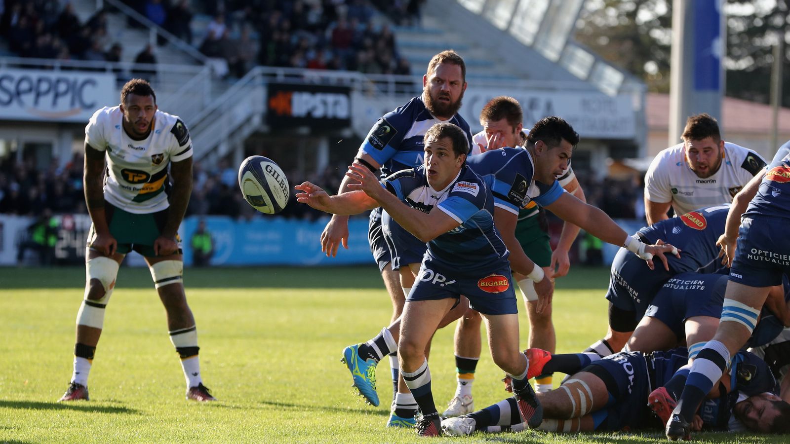 Castres record bonus-point win over Northampton Saints in Champions Cup ...