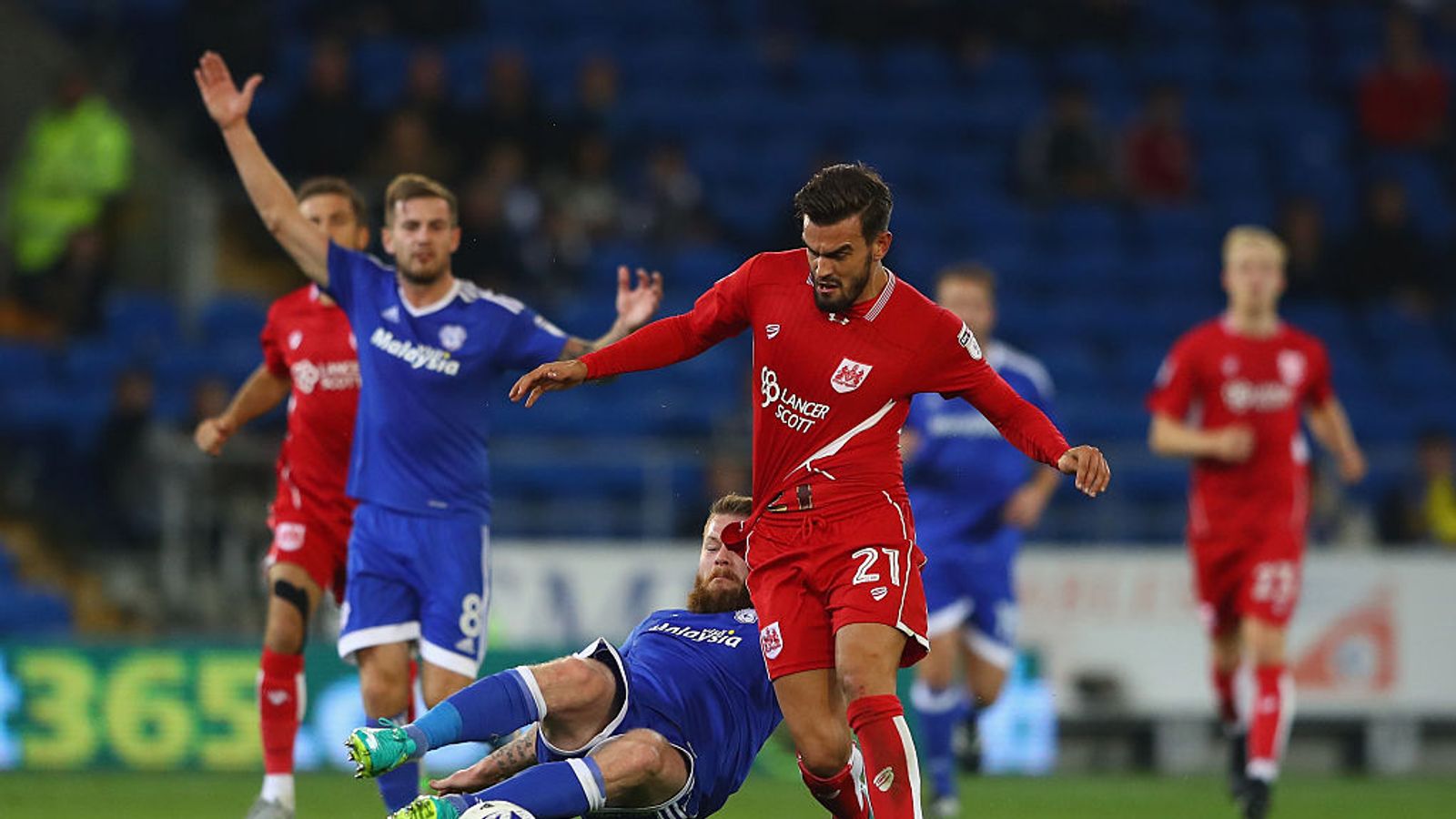 Cardiff 2 - 1 Bristol City - Match Report & Highlights