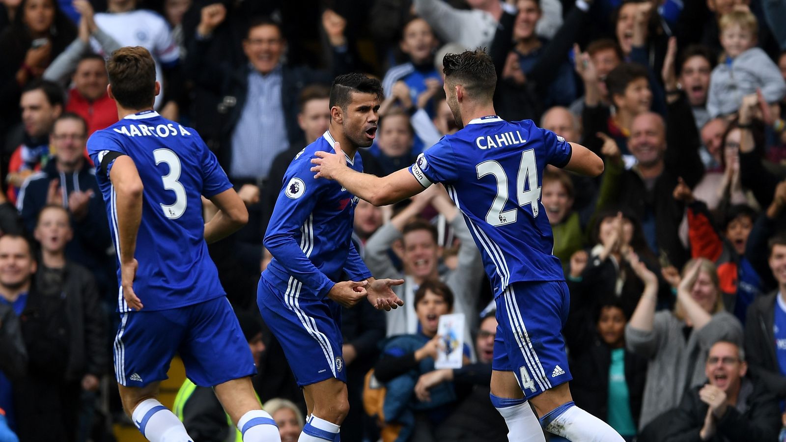 Chelsea 3 - 0 Leicester - Match Report & Highlights