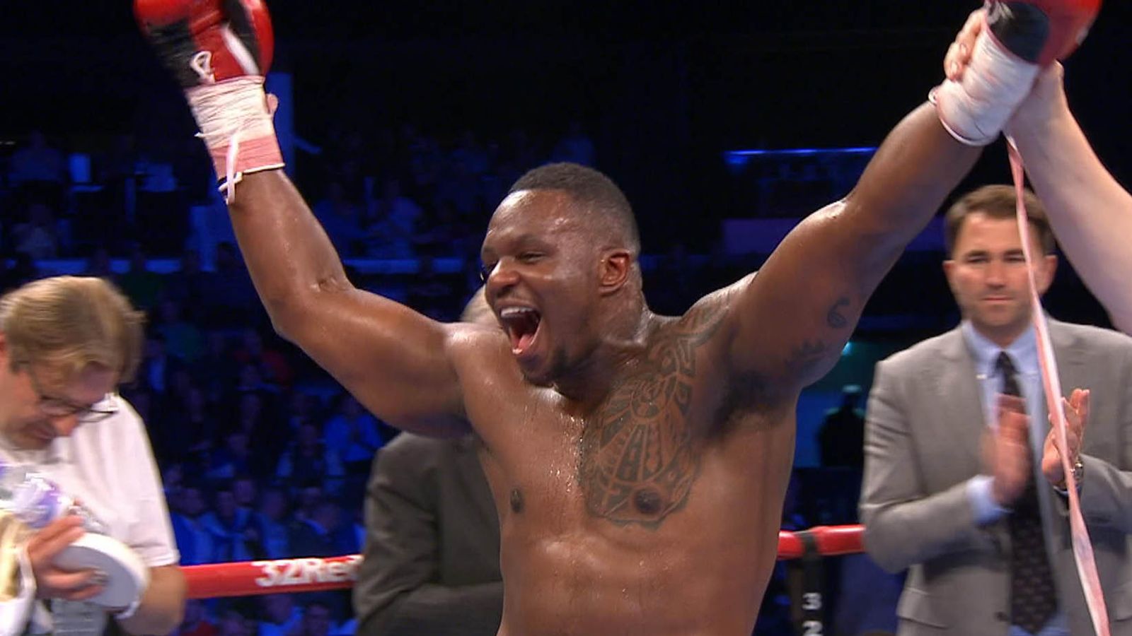 Dillian Whyte beats Ian Lewison to win the British title | Boxing News ...