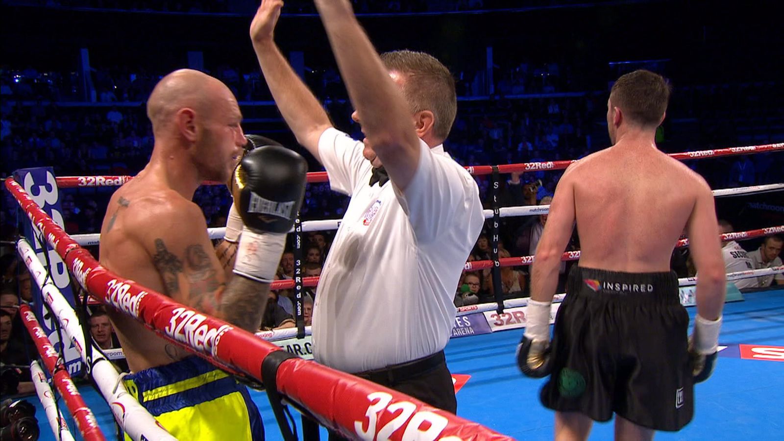 Burns v Relikh: Scott Cardle retains British lightweight title | Boxing ...