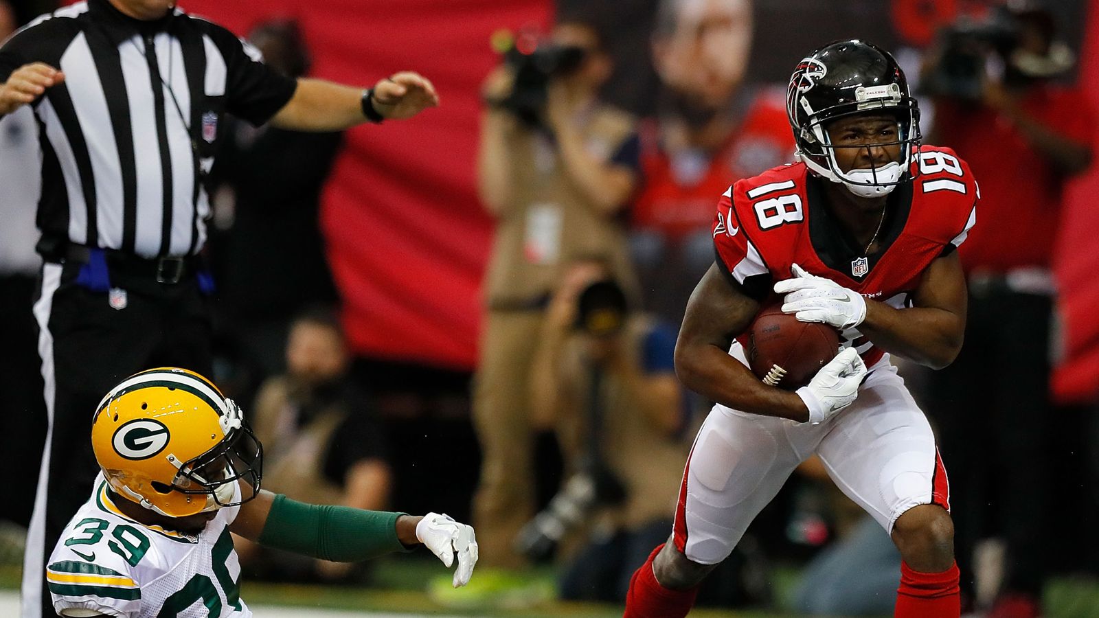 Taylor Gabriel says Atlanta Falcons brotherhood is a real bond | NFL ...