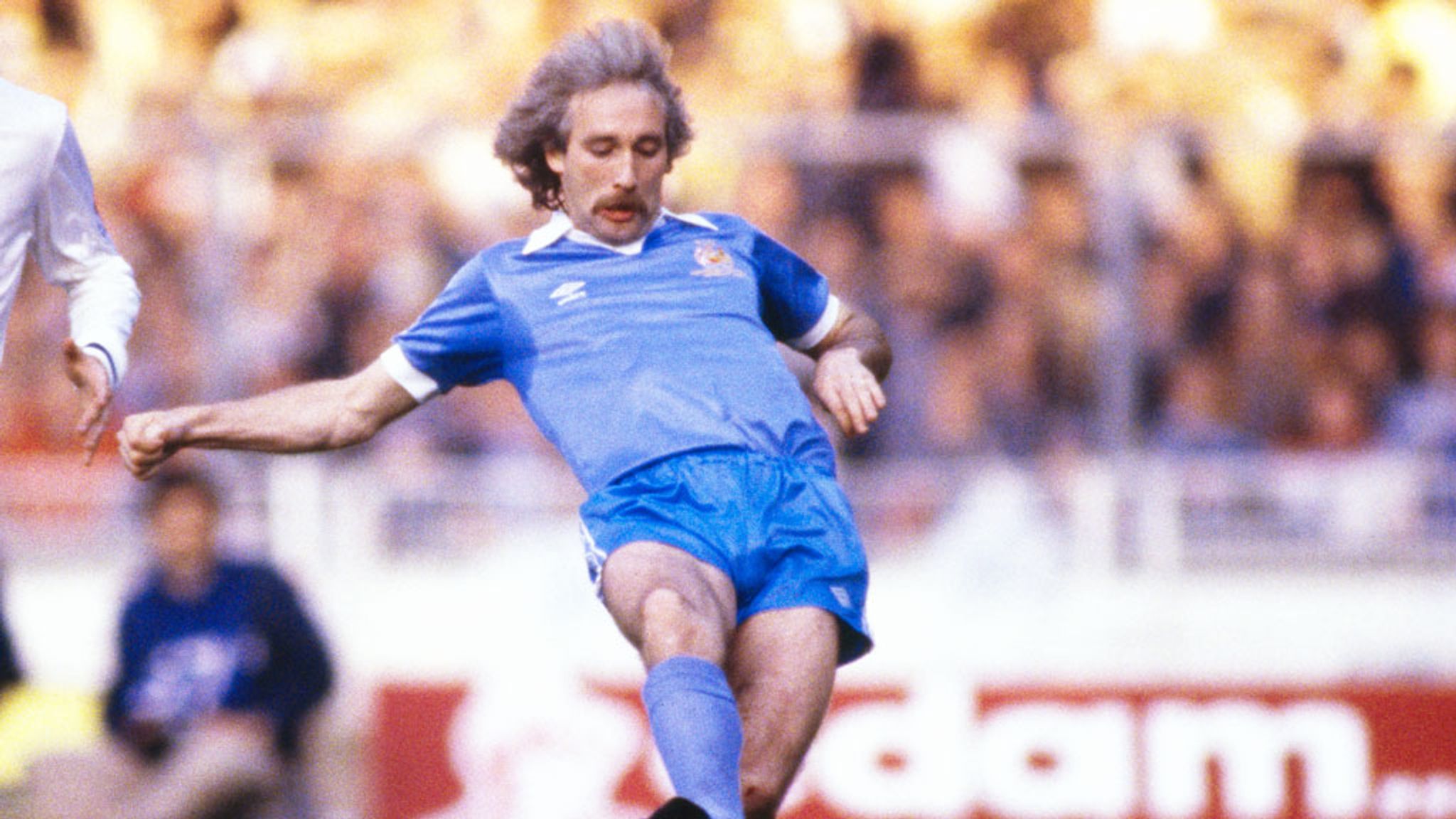 Former Bristol City and Manchester City midfielder Gerry Gow passes ...