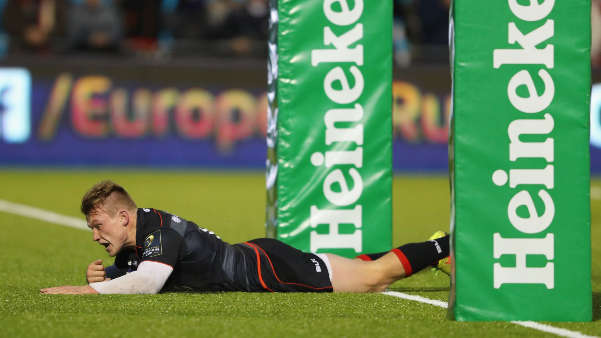 Saracens see off Scarlets in Champions Cup | Rugby Union News | Sky Sports