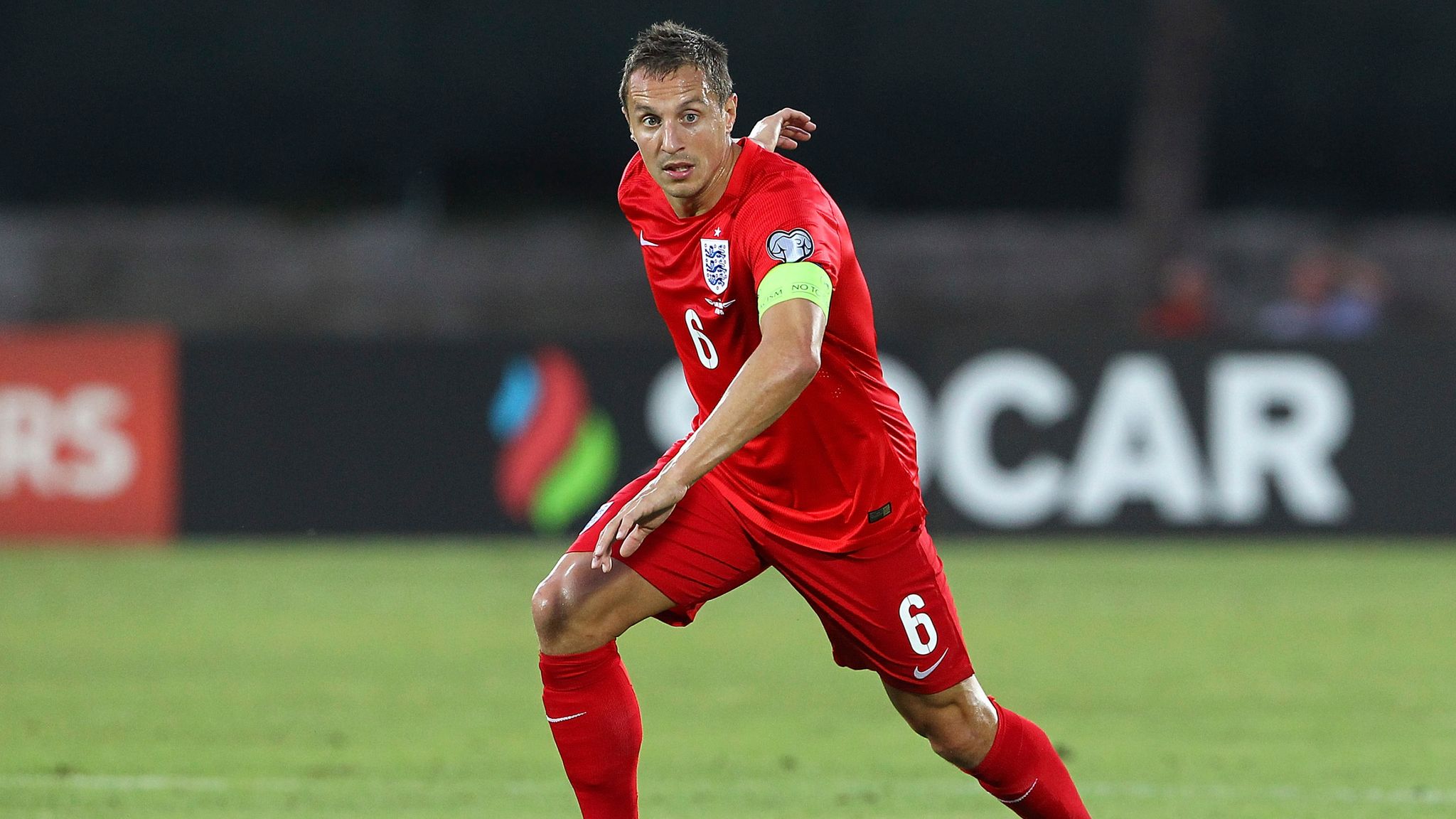 Phil Jagielka will miss England's World Cup Qualifiers due to injury ...