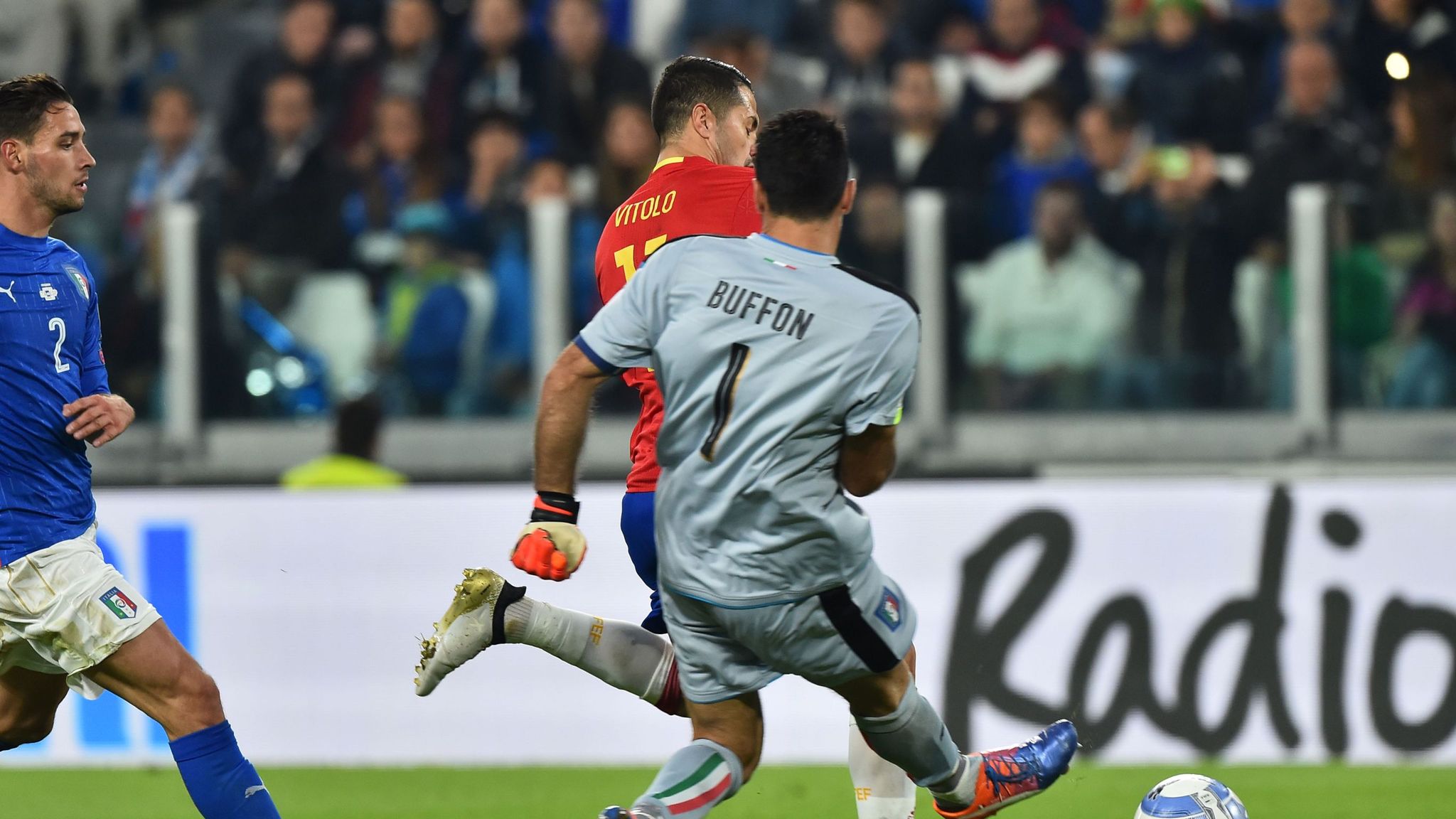 Gianluigi Buffon 'only human', say Italy team-mates after Spain gaffe ...