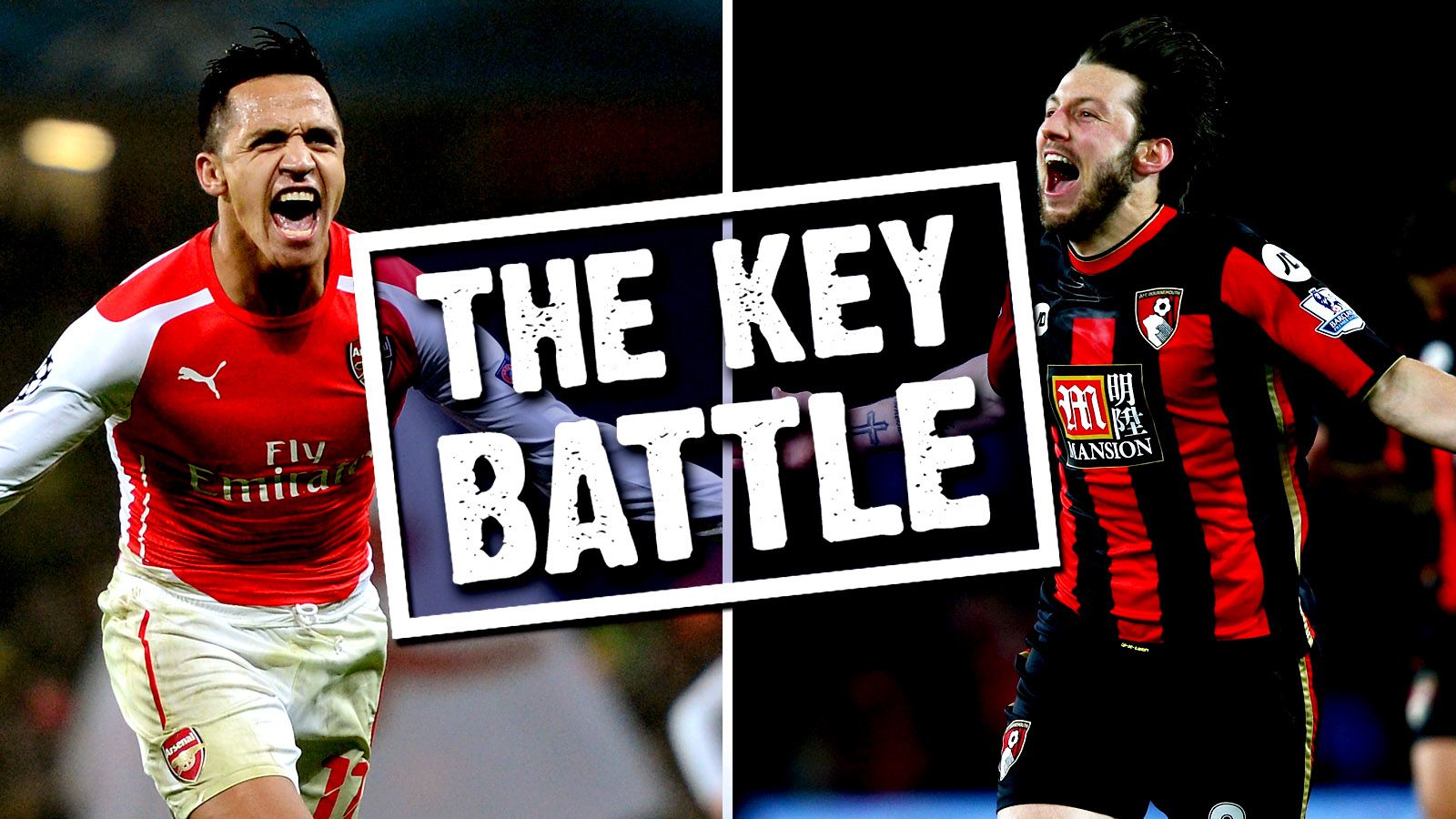 Alexis Sanchez v Harry Arter: Key battle in Arsenal v Bournemouth ...