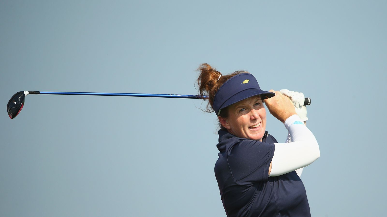 Beth Allen misses putt from a foot at Fatima Bint Mubarak Ladies Open ...