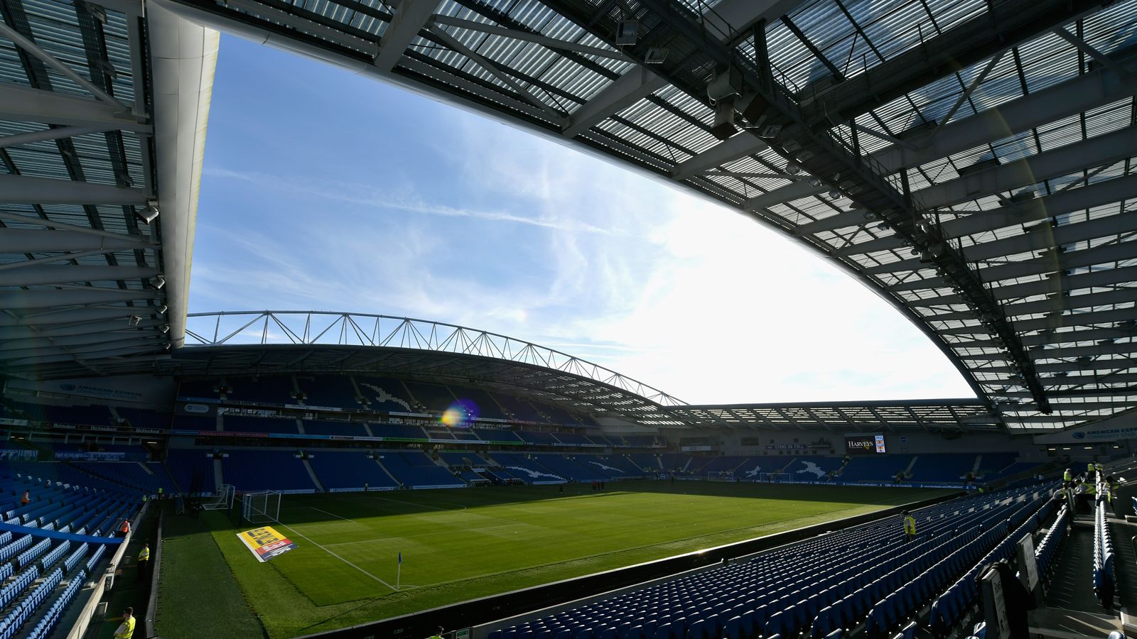 WATCH: Brighton offer fans Virtual Reality experience at Amex Stadium ...