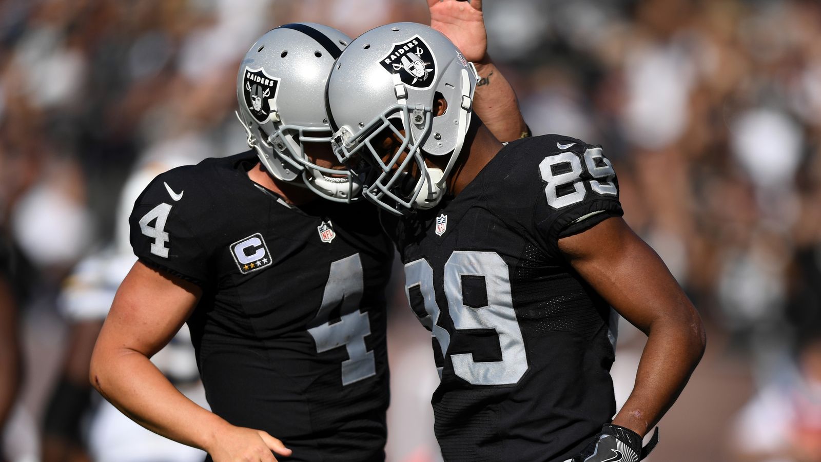 Oakland Raiders' Derek Carr and Amari Cooper lead team of the week ...