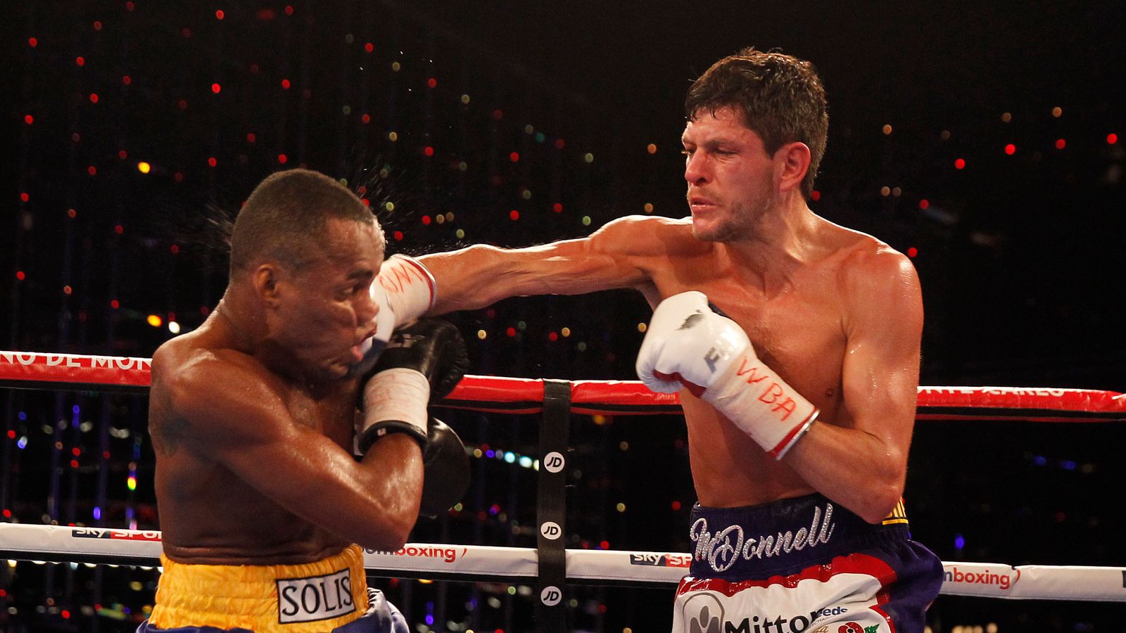 Jamie McDonnell retains WBA belt with points victory over Liborio Solis ...