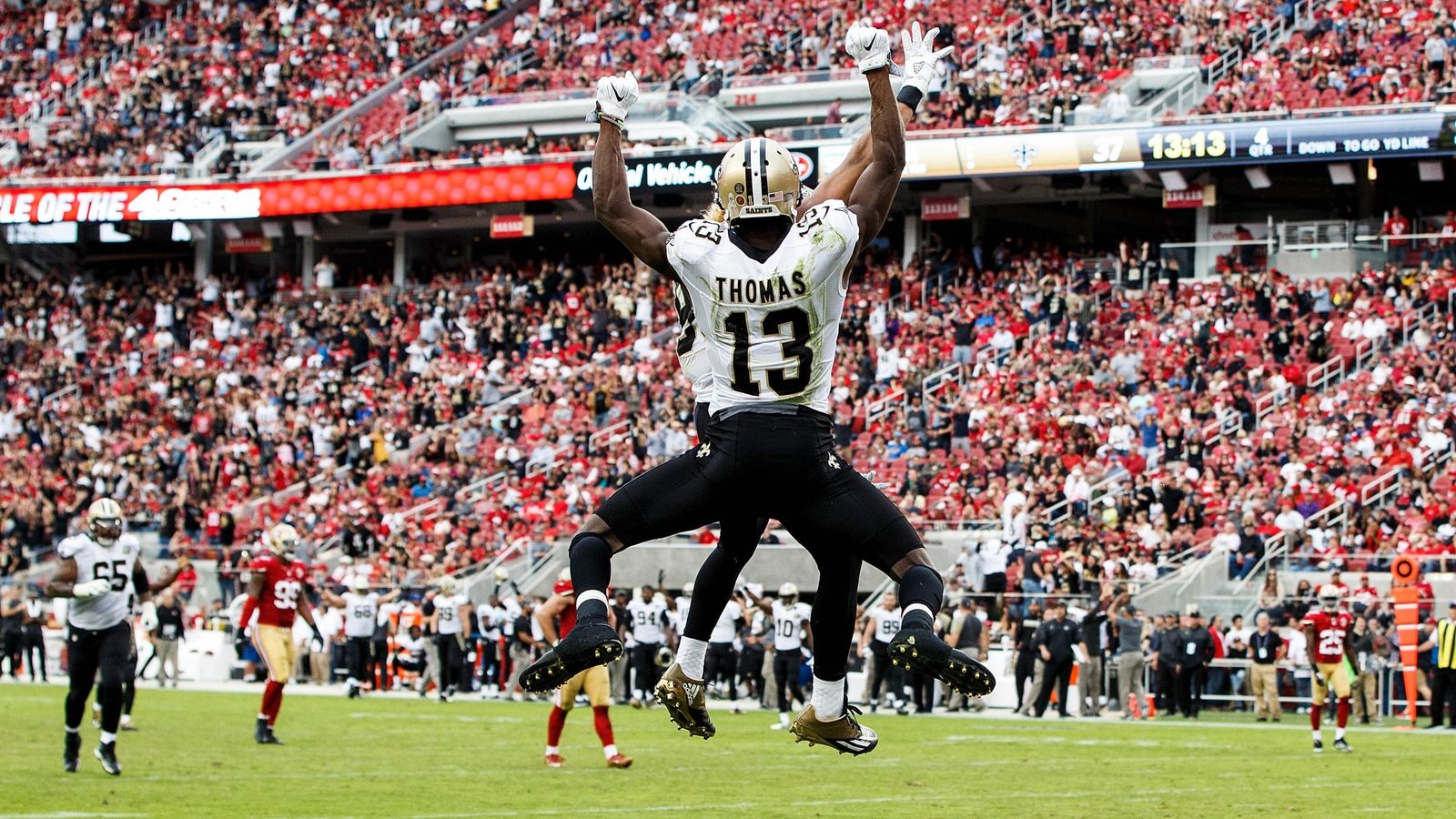 Michael Thomas catches 32-yard touchdown for New Orleans Saints | NFL ...