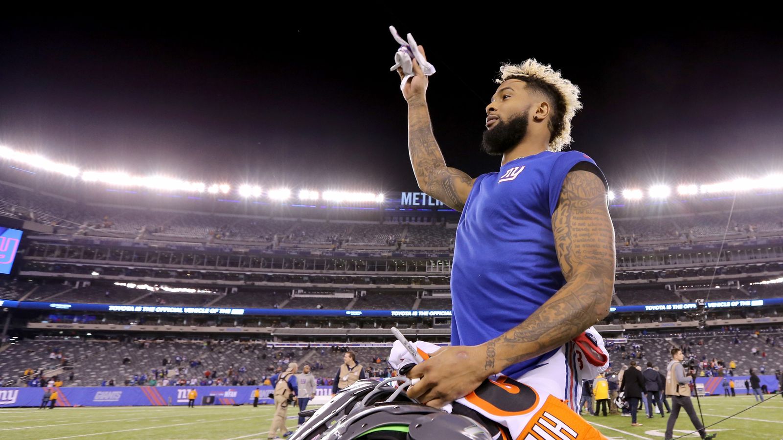 Odell Beckham Jr draws inspiration from Conor McGregor | NFL News | Sky ...