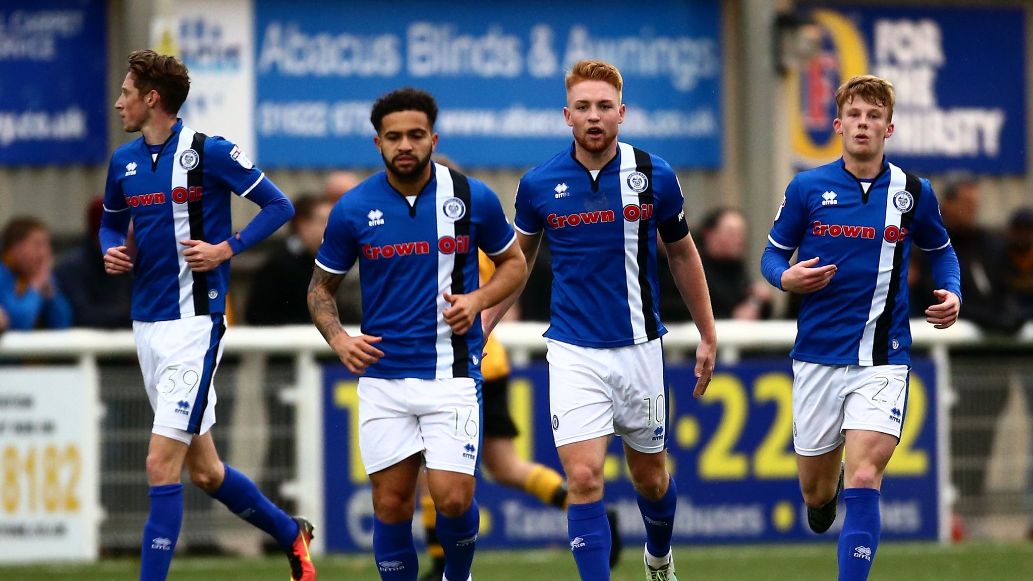 FA Cup round-up: Rochdale strike late to deny Maidstone famous win ...