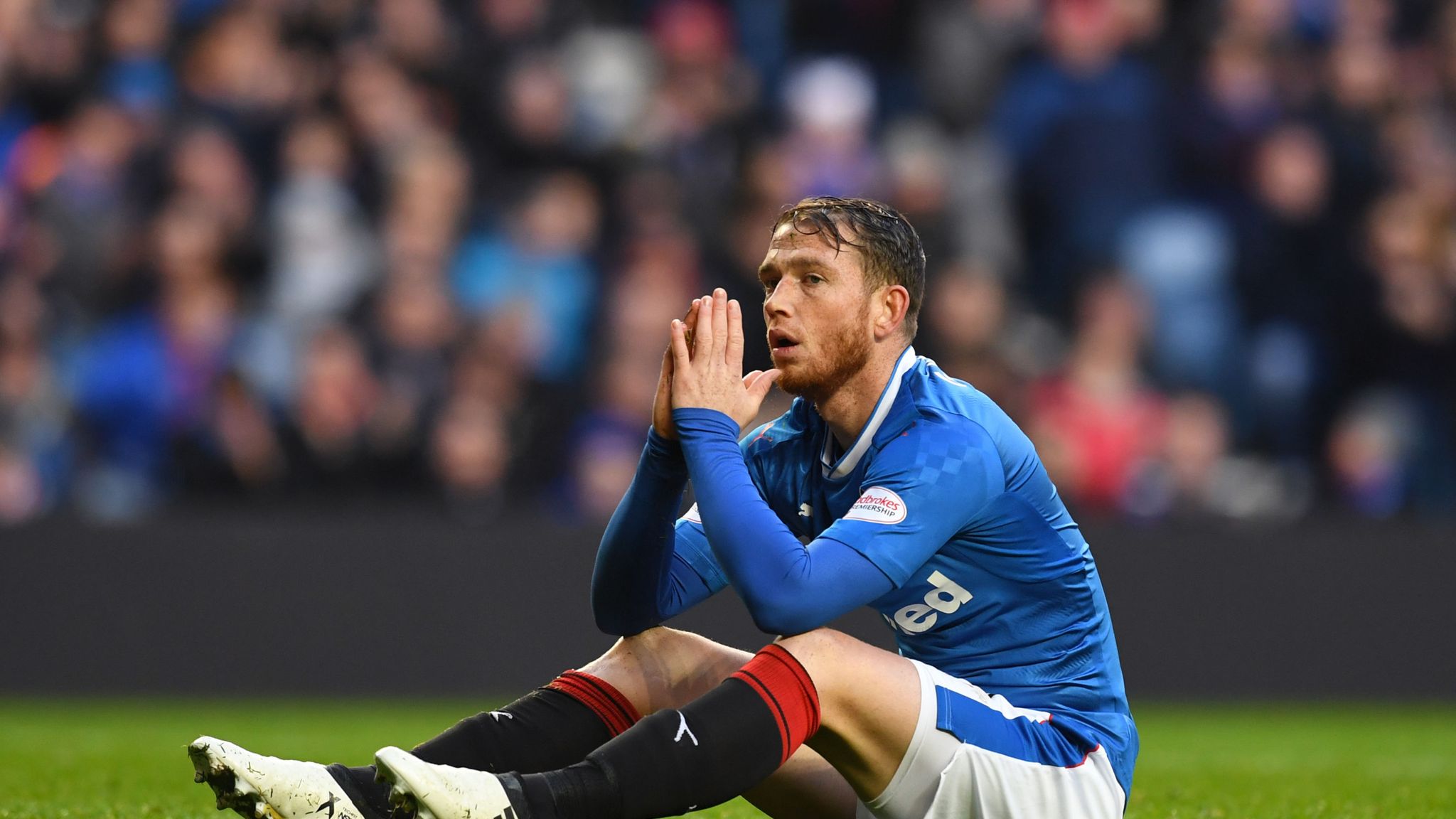 Rangers striker Joe Garner out for three weeks with shoulder injury ...