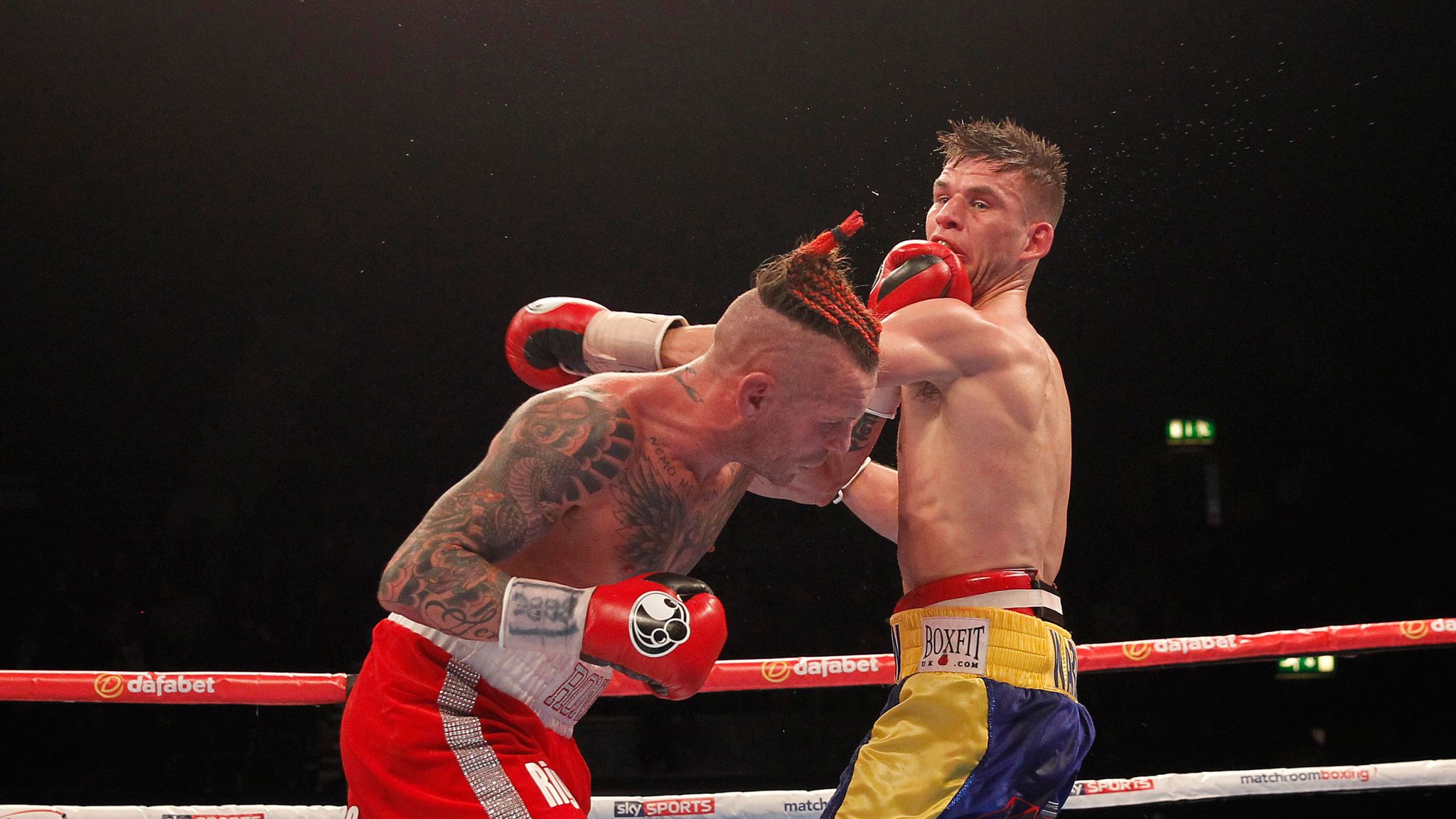 Martin J Ward retains British belt, while Carson Jones proves a step ...