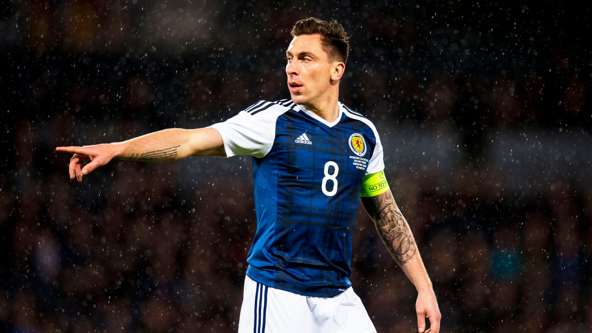 Scotland’s Scott Brown will be fit to face England, says Mark McGhee ...