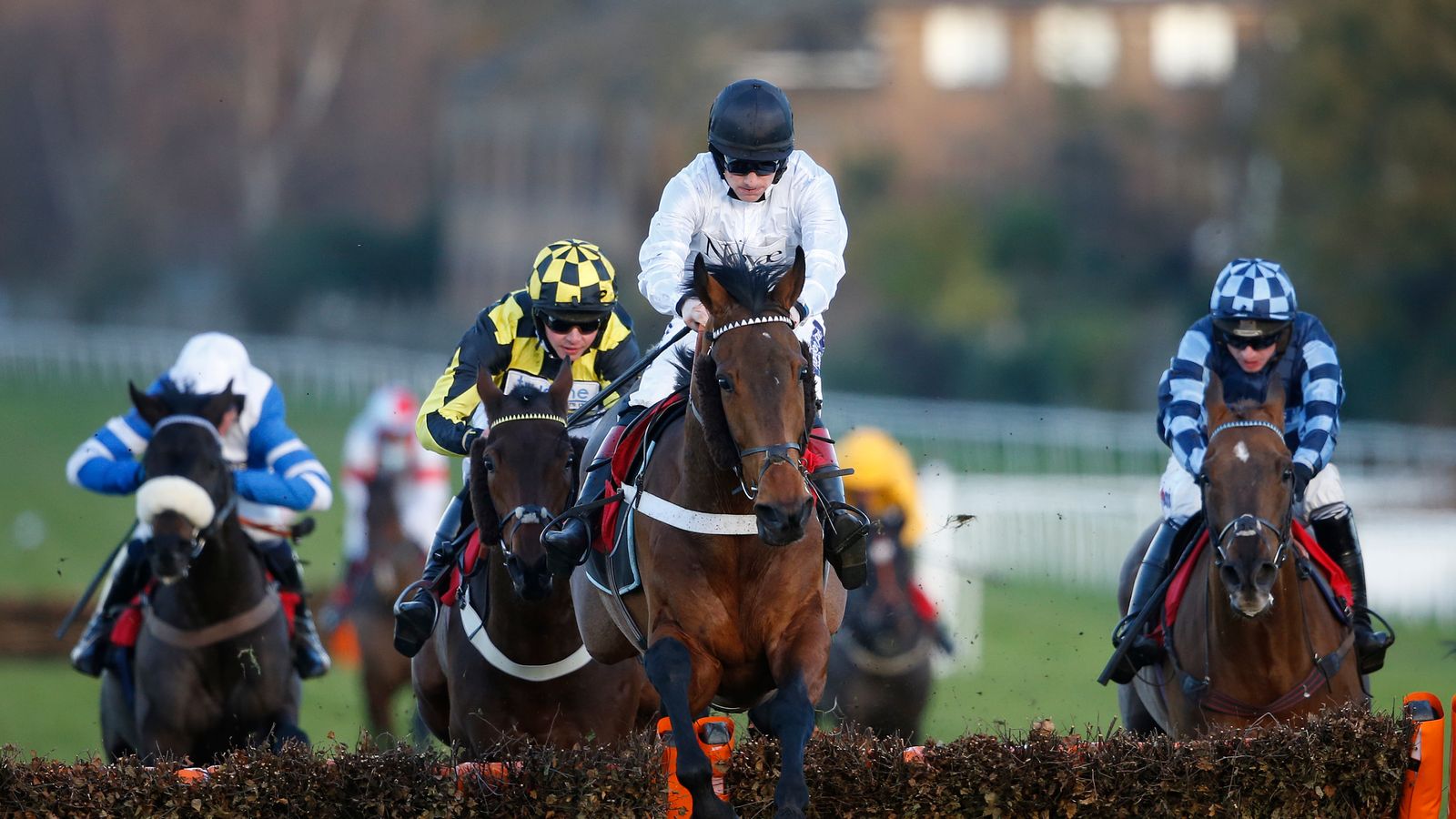 Dashing Oscar wins novices' hurdle at Sandown under Noel Fehily ...