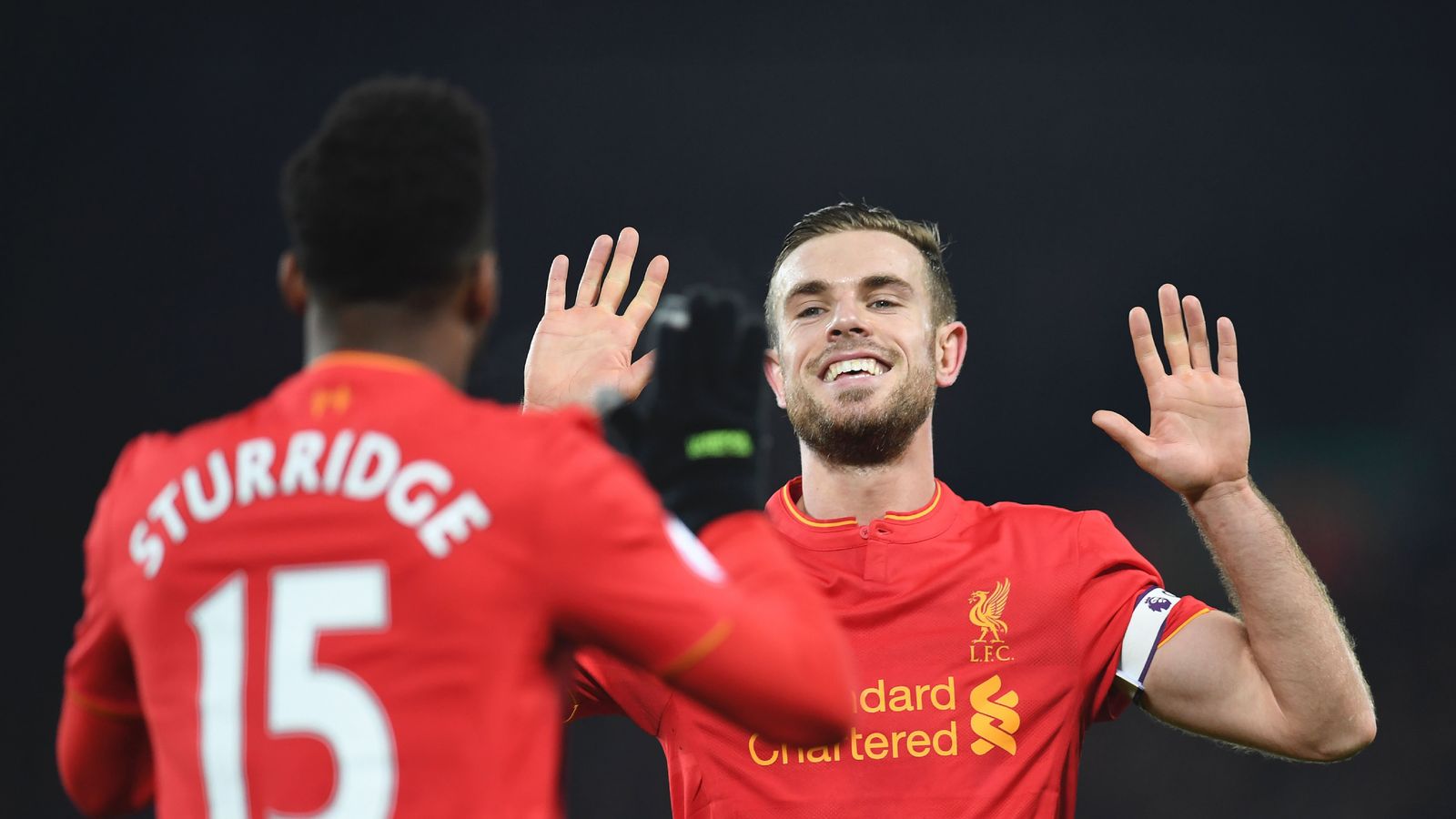 Jordan Henderson and Daniel Sturridge out of Merseyside derby ...