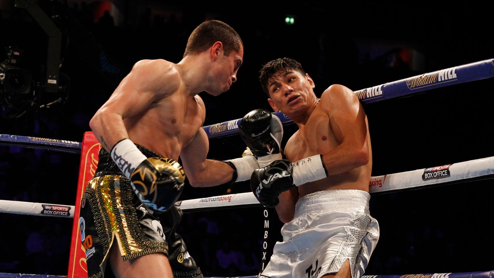 Joshua vs Molina: Scott Quigg earns knockout over Jose Cayetano ...